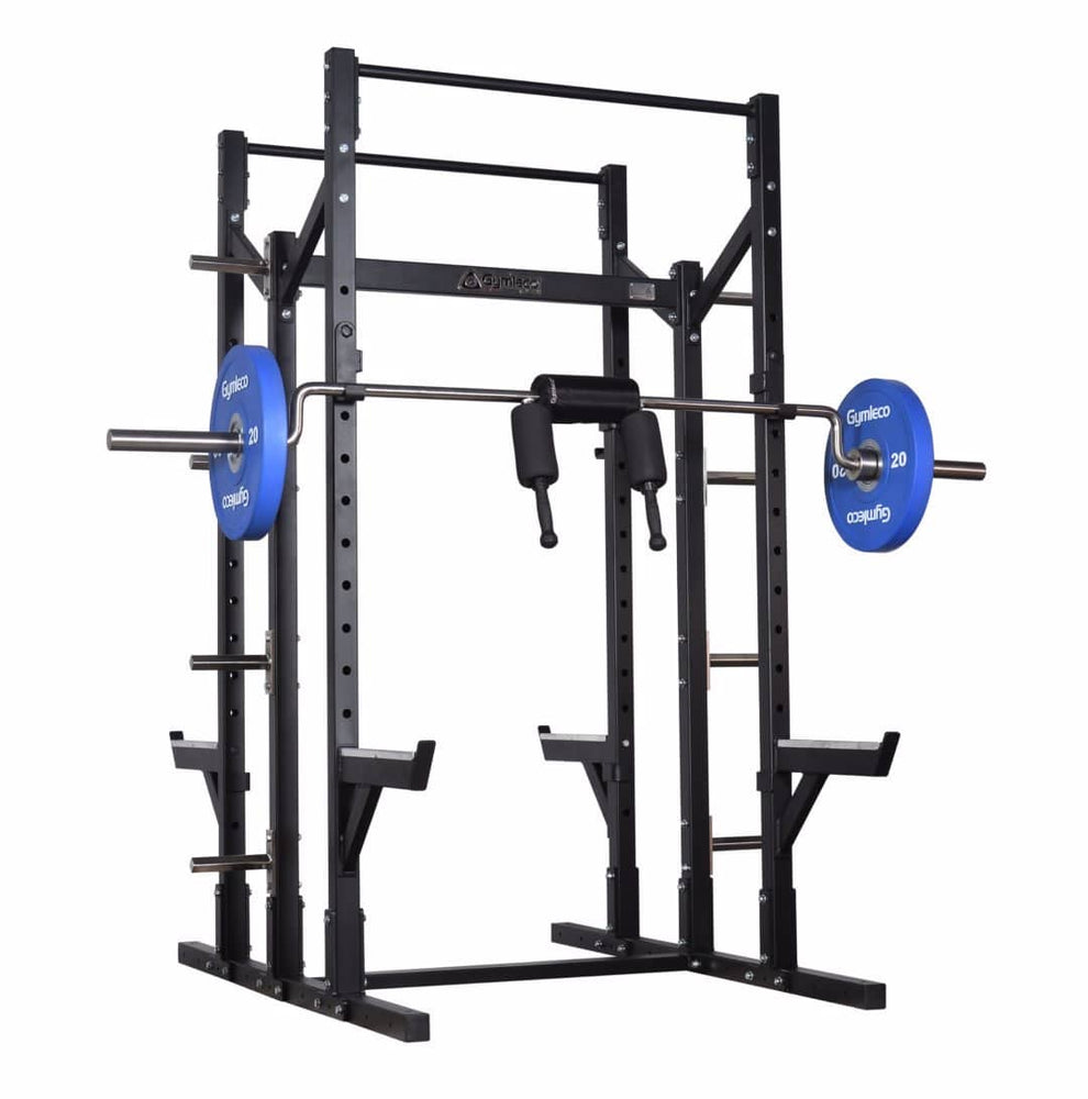 Double Half Rack for Dual Lifting and Space Efficiency – Gymleco Benelux